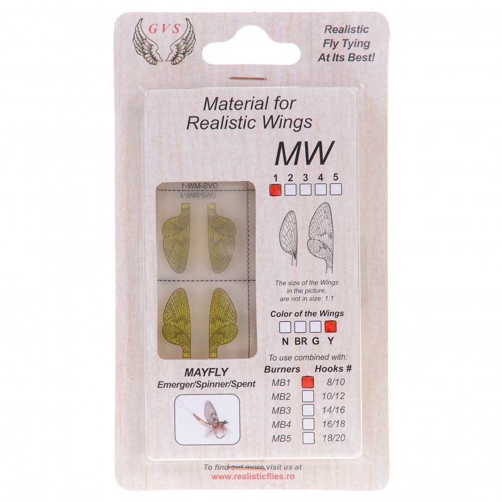 GVS Realistic Mayfly Wings MW5