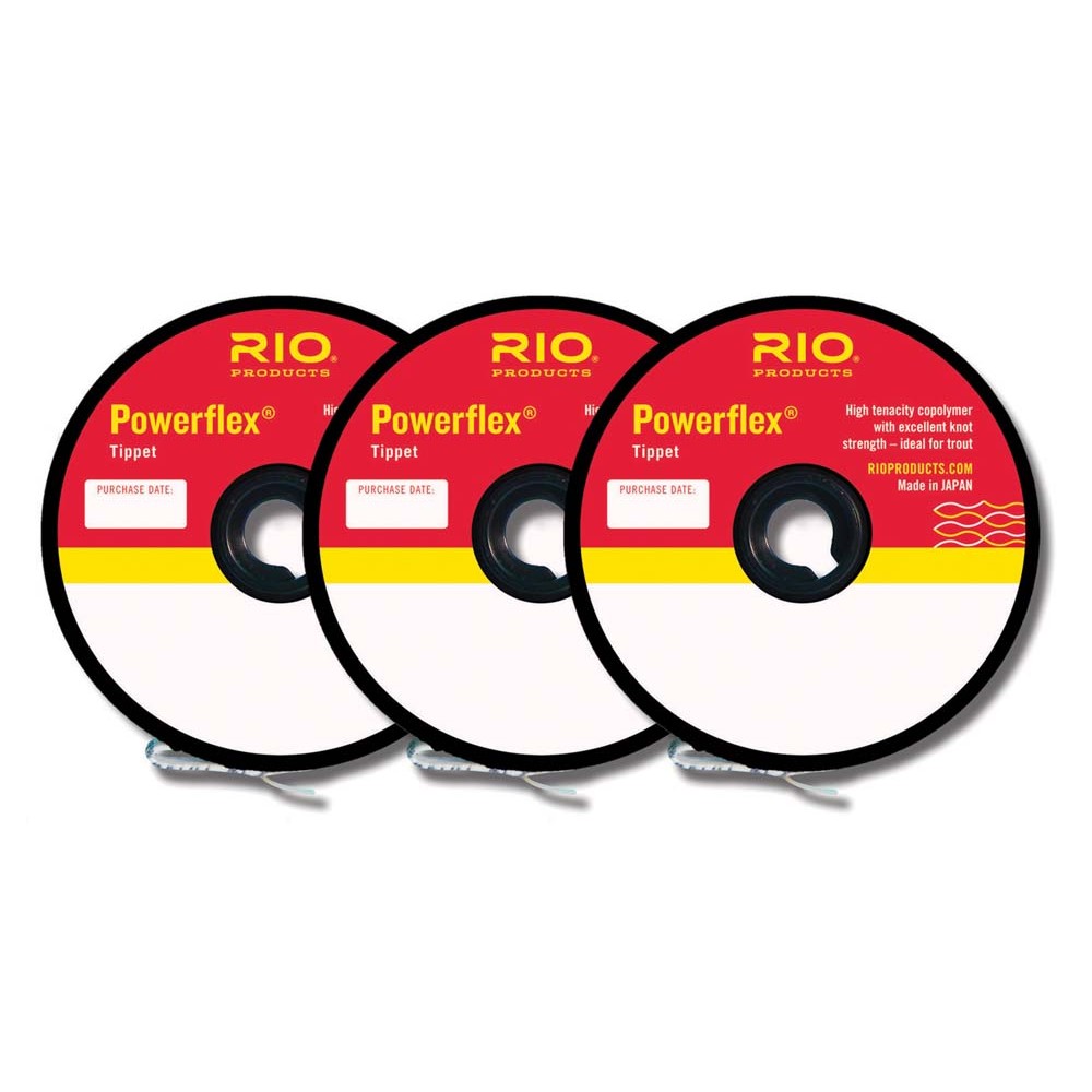 Rio Powerflex Tippet - 3 Pack